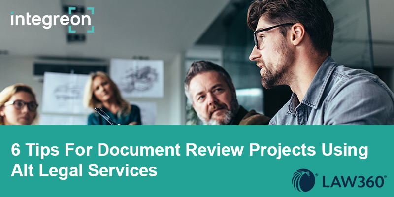 How Alternative Legal Service Providers (ALSPs) Help You Maximize Document Review Efficiency ...